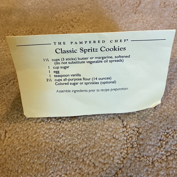 Pampered Chef | Kitchen | Pampered Chef Cookie Press | Poshmark